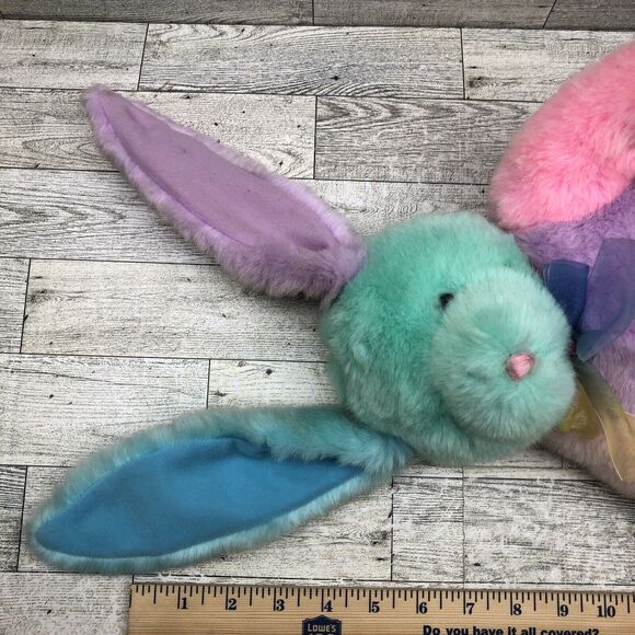 Dan Dee | Toys | Dan Dee Tye Dye Rainbow Plush Bunny Rabbit Hare Stuffed Animal Toy Easter 3 ...